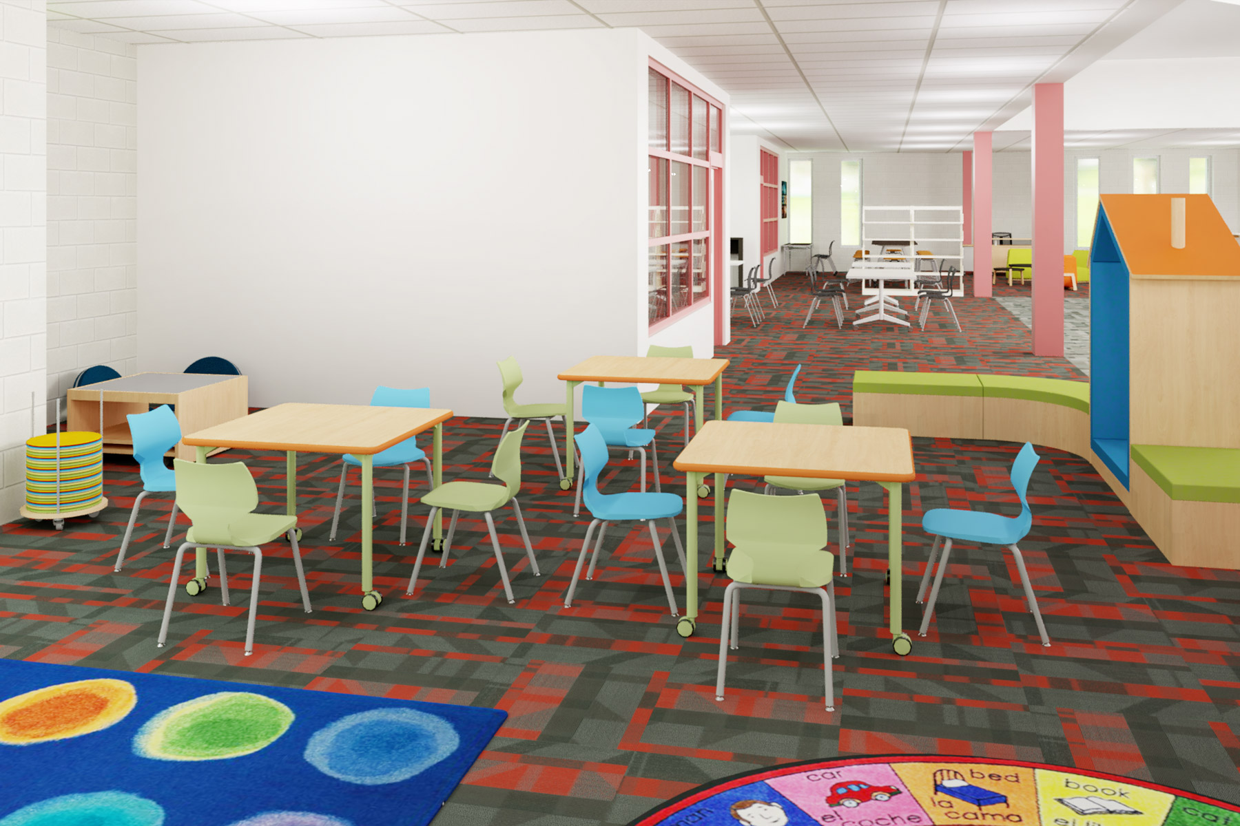 McAllen Public Library, TX - http://demcointeriors.com