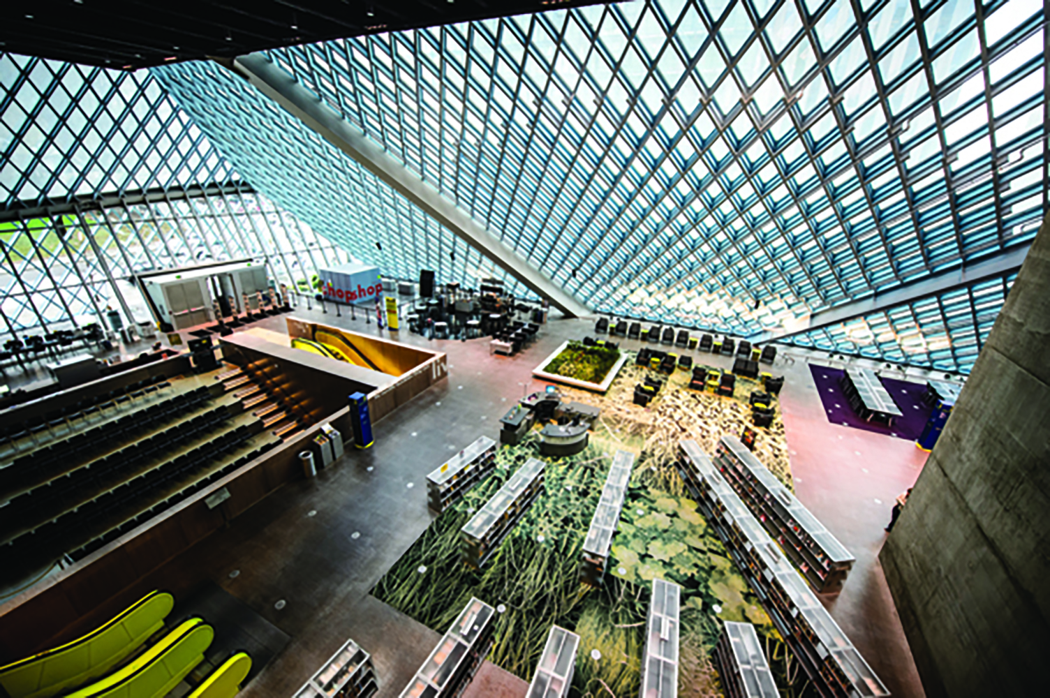 Seattle Public Library, WA - http://demcointeriors.com