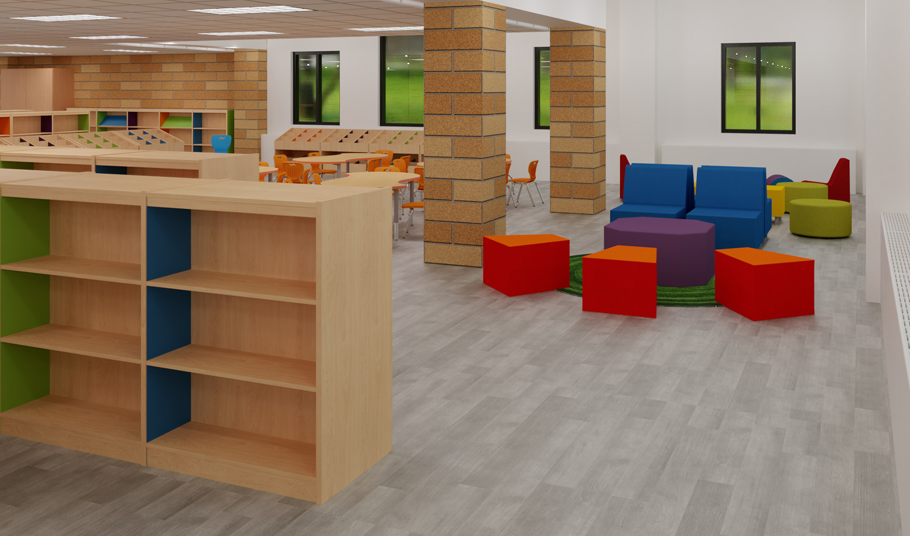 The Rebecca M. Johnson School - http://demcointeriors.com